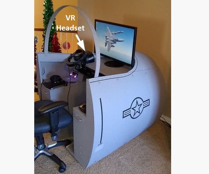 VR Cockpit Desk : 40 Steps (with Pictures) - Instructables