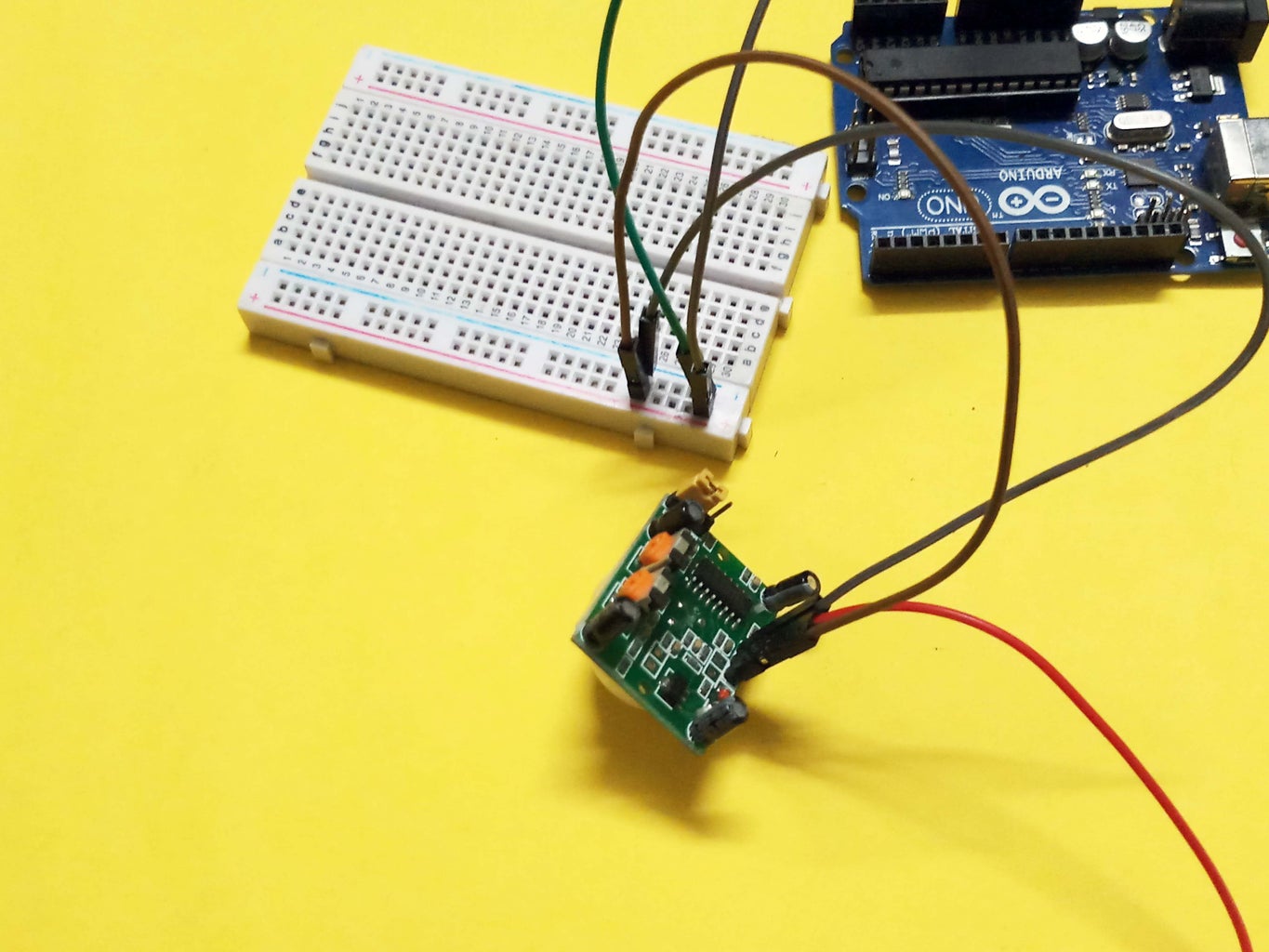 Pir Controlled Buzzer Using Arduino 5 Steps Instructables