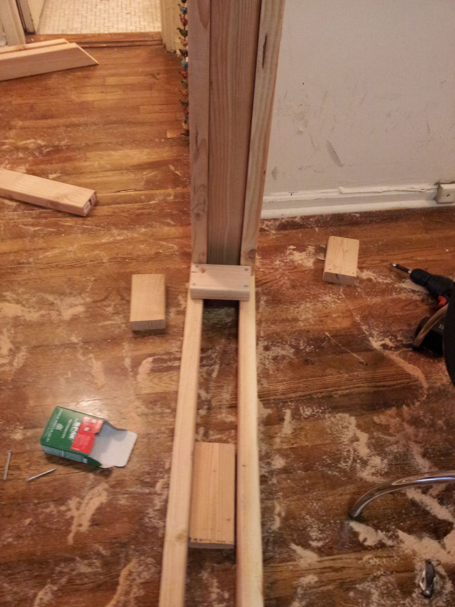 Vertical Bike Rack From 2x4s (single Bike) : 5 Steps (with Pictures ...