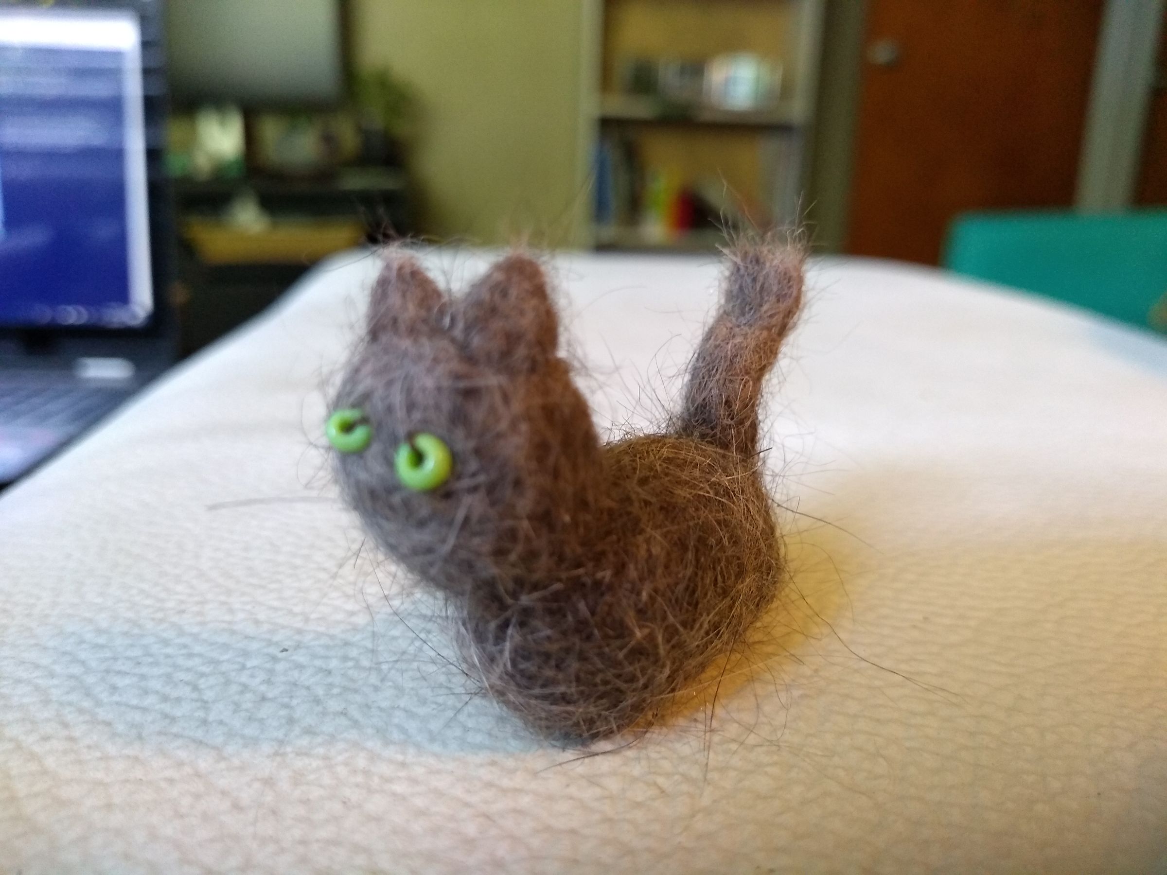 Felting a Mini Kitty From Your Cat's Fur : 10 Steps (with Pictures ...