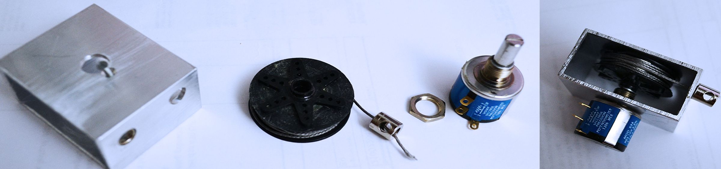 Low Cost String-pot Displacement Transducer : 3 Steps - Instructables