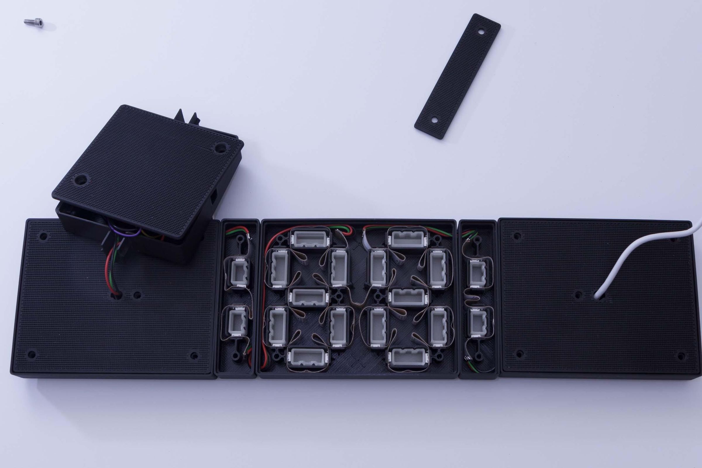 7 Segment Clock - Small Printers Edition : 9 Steps (with Pictures ...