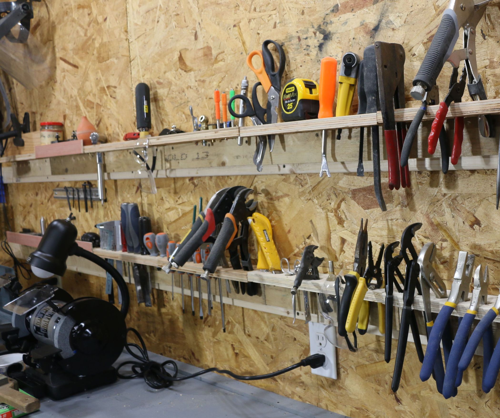 French Cleat Tool Storage