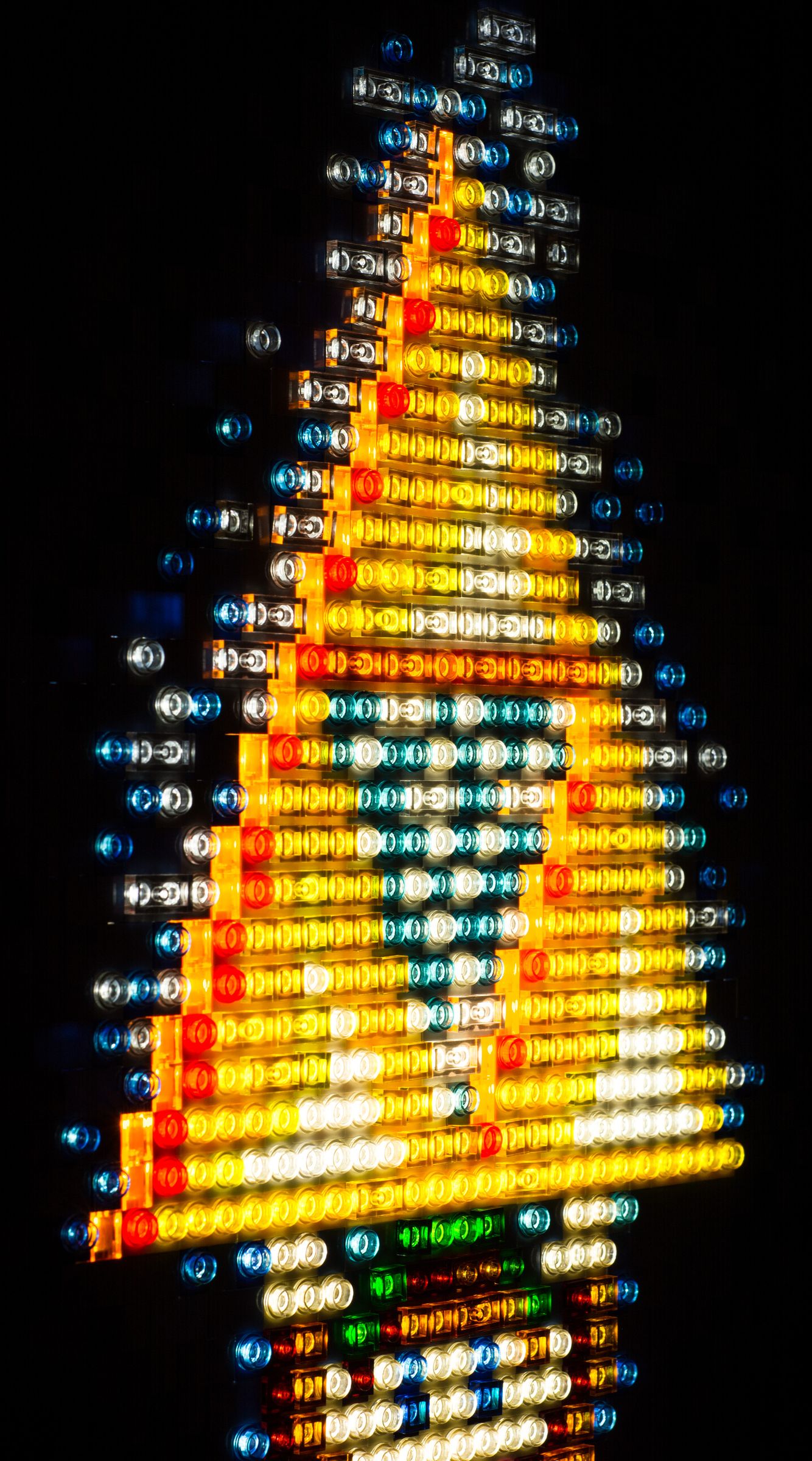 Illuminated Mosaic LEGO Sprite Portraits : 4 Steps (with Pictures ...