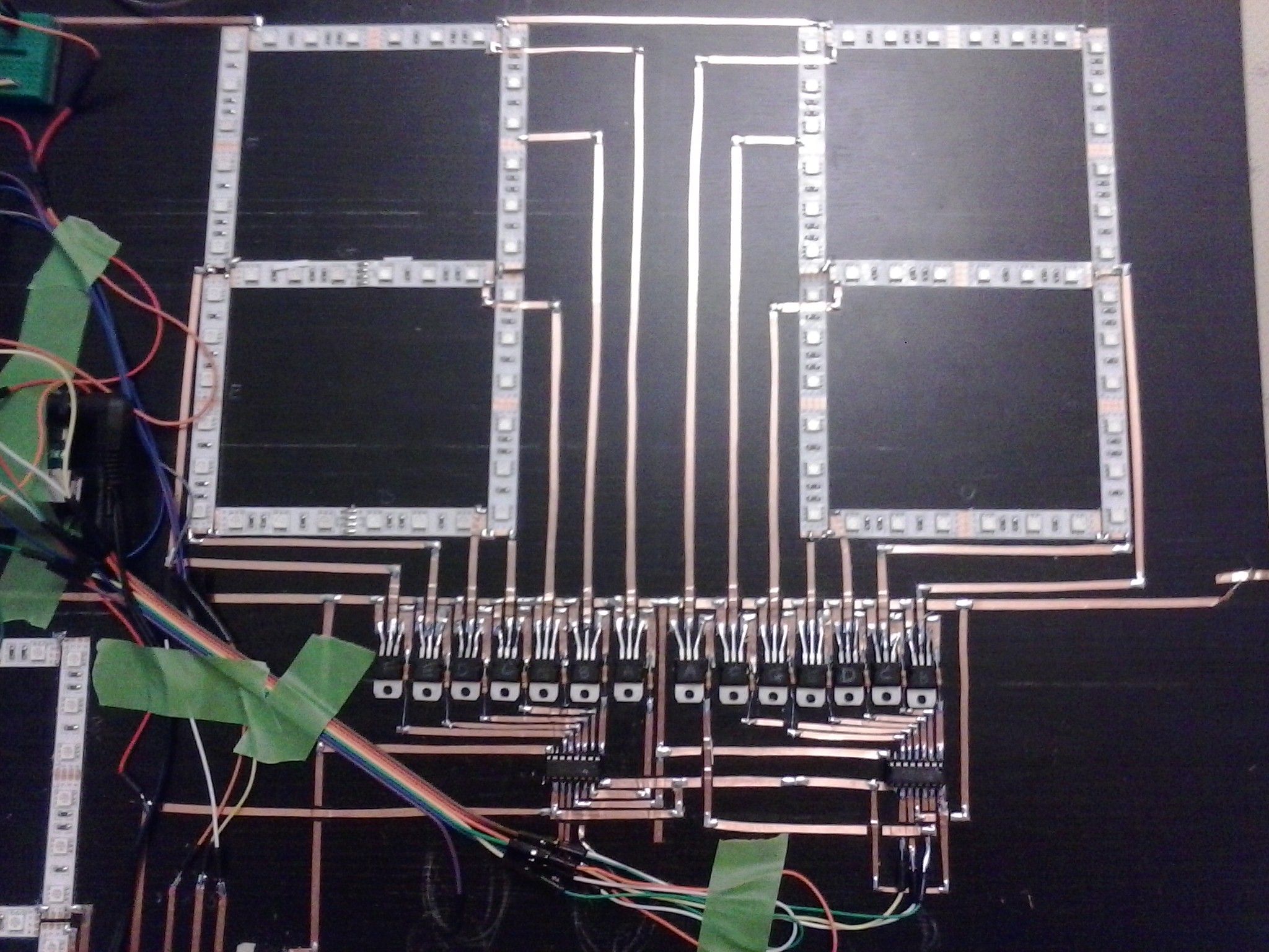 Remote Controlled Arduino Scoreboard Using LED Strips : 14 Steps (with ...
