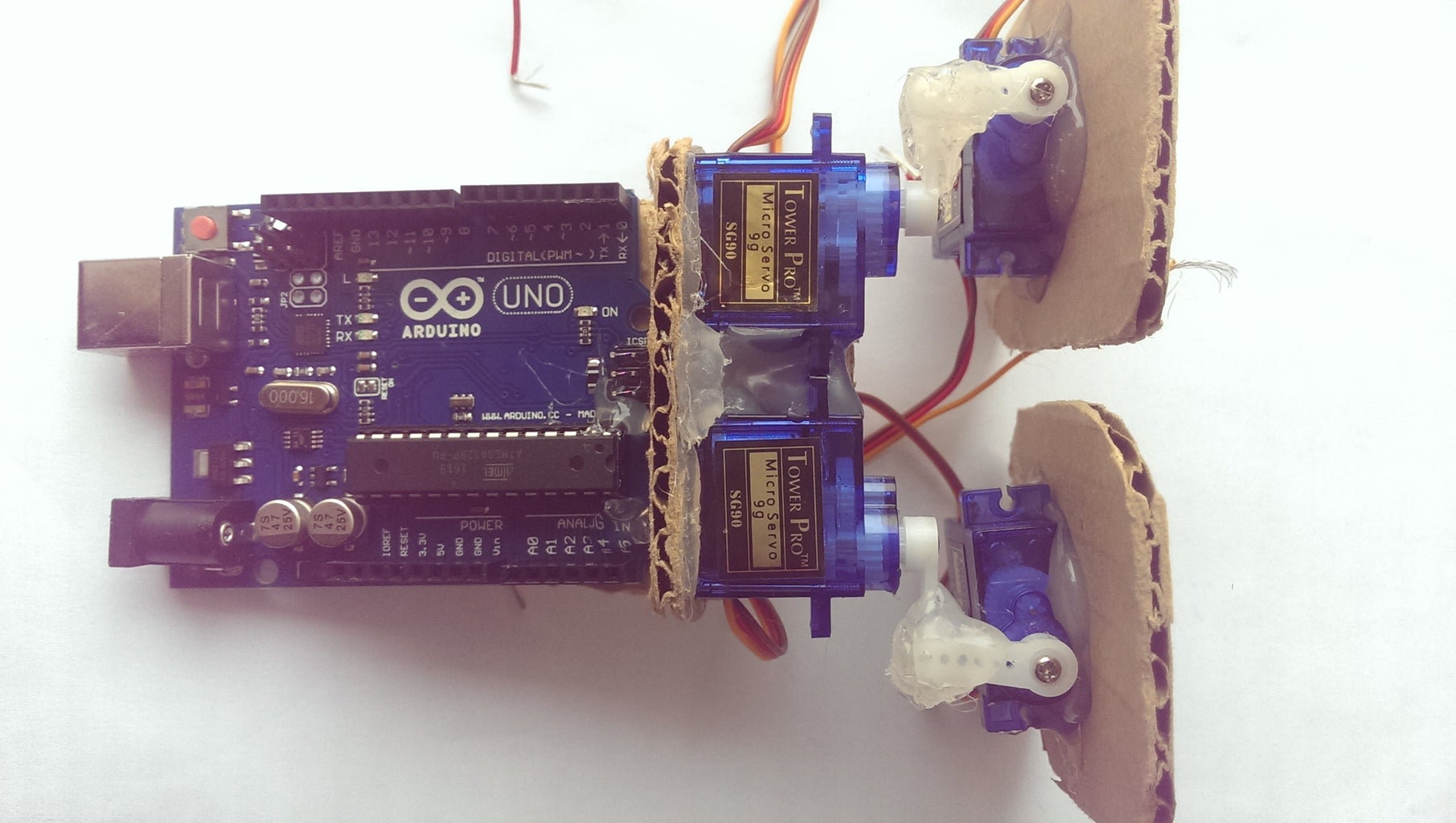 Simple Humanoid Walking And Dancing Robot Arduino 9 Steps With