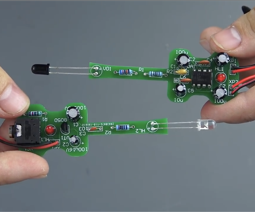 Build Your Own IR Sound, Voice Transmitter : 6 Steps - Instructables Build Your Own IR Sound, Voice Transmitter : 6 Steps - Instructables