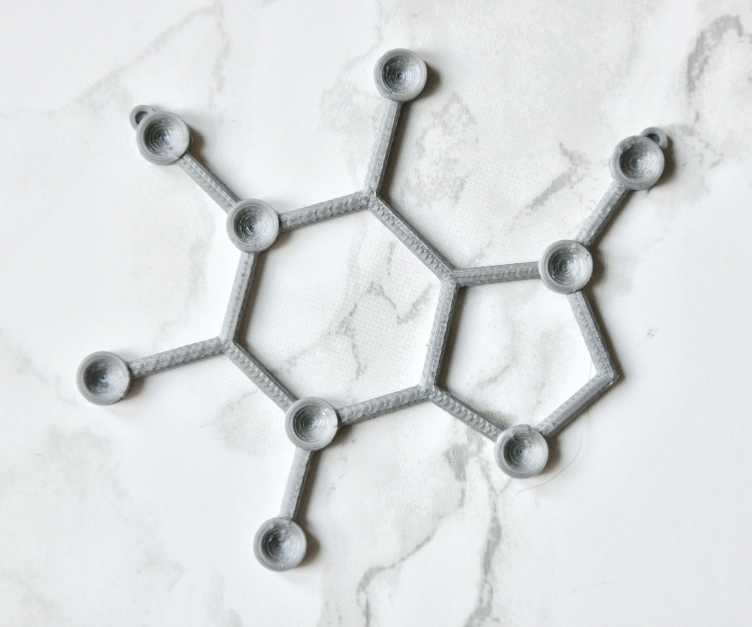 Rhinestone and 3D Print Molecule Necklaces : 11 Steps (with Pictures ...