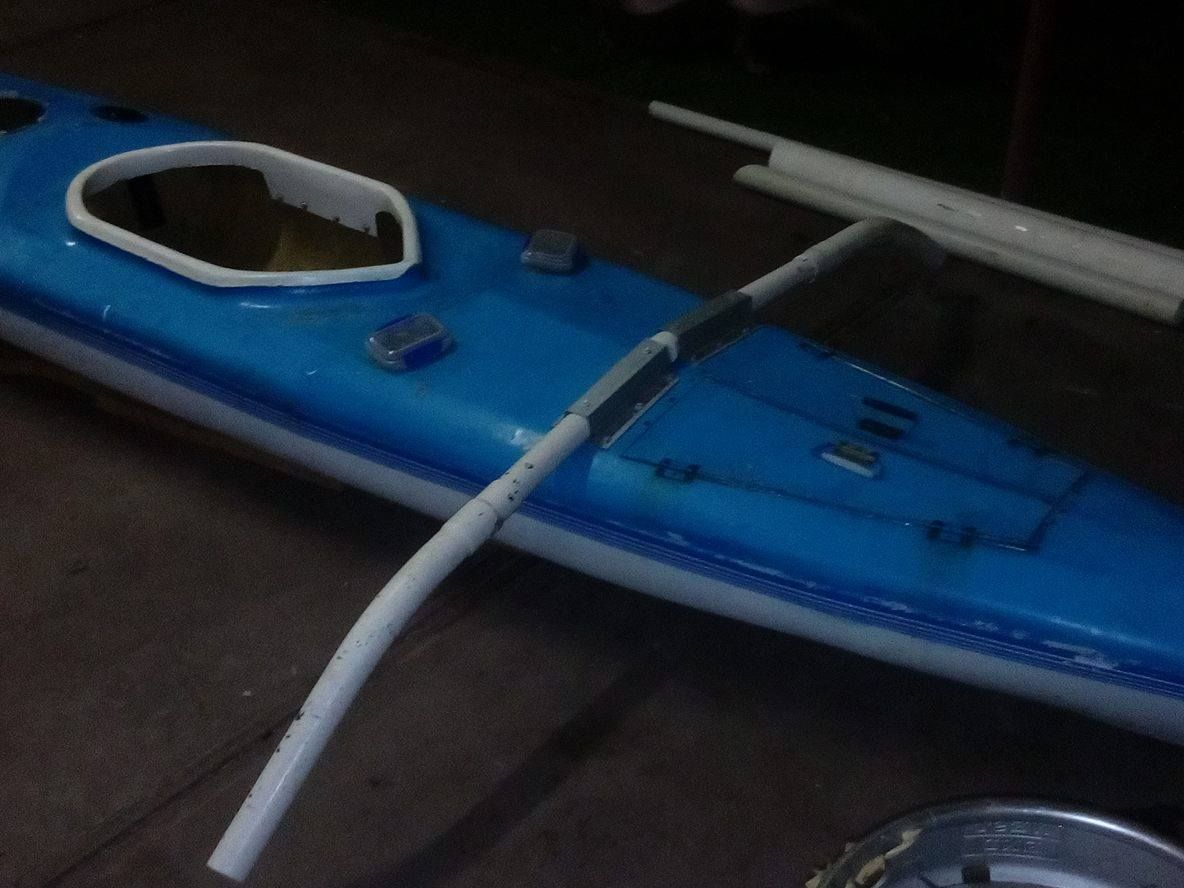 Fishing Kayak With Homemade Outriggers : 7 Steps (with Pictures ...