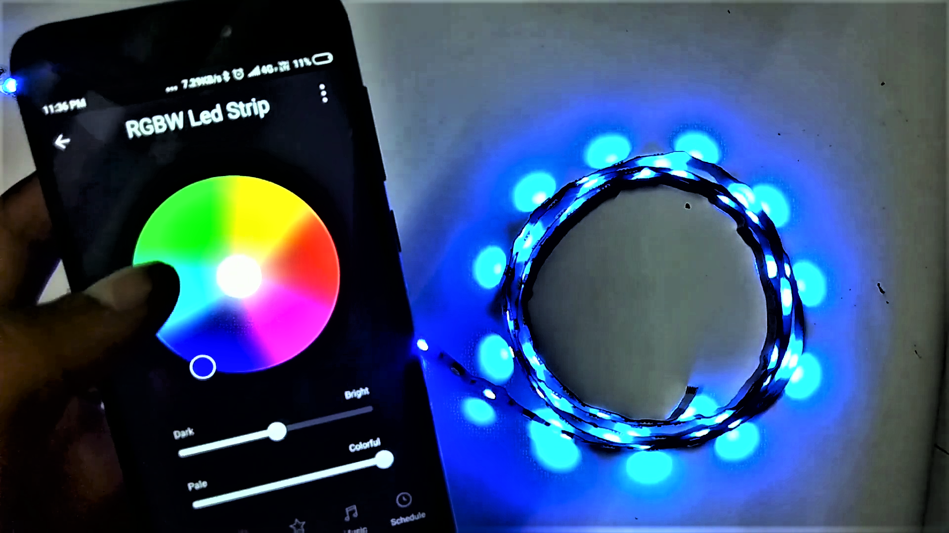 Wireless RGB Led Strip Using Bluetooth and Wifi ESP8266 : 3 Steps ...