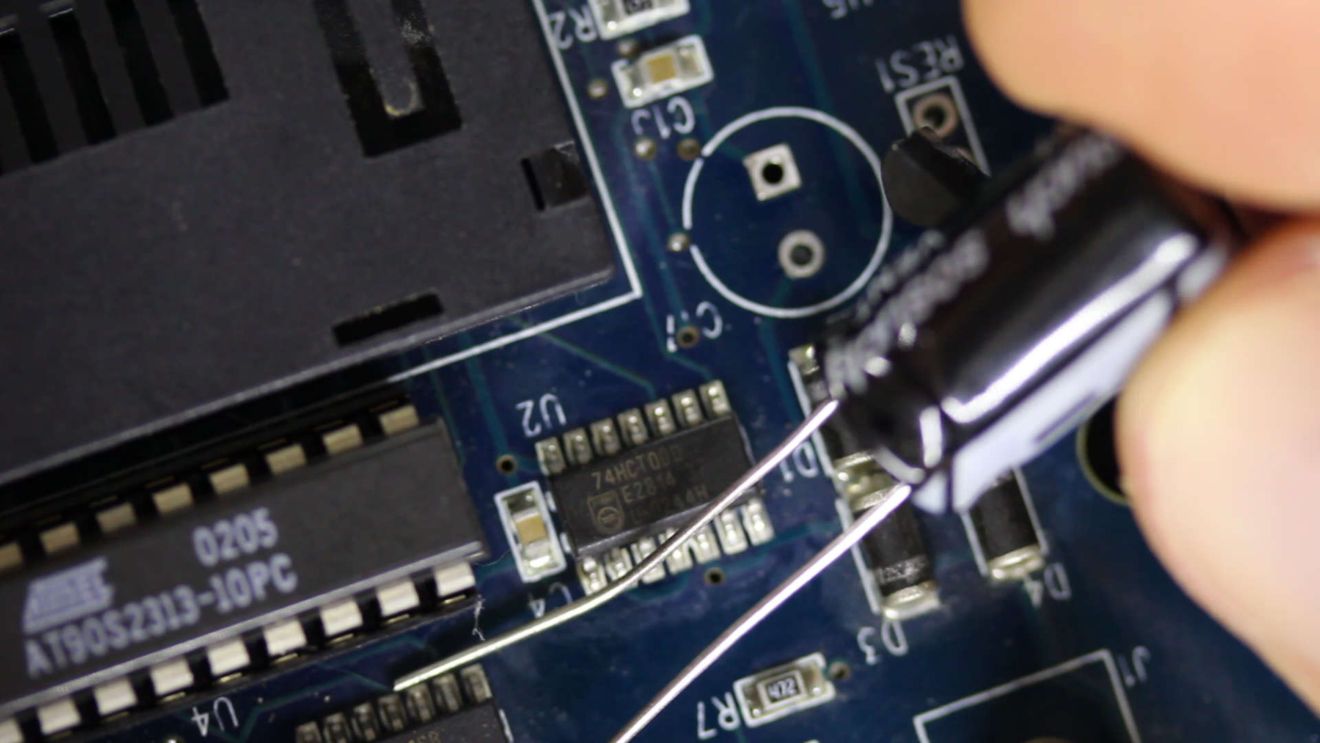 Soldering Through Hole Components | Soldering Basics : 8 Steps (with ...