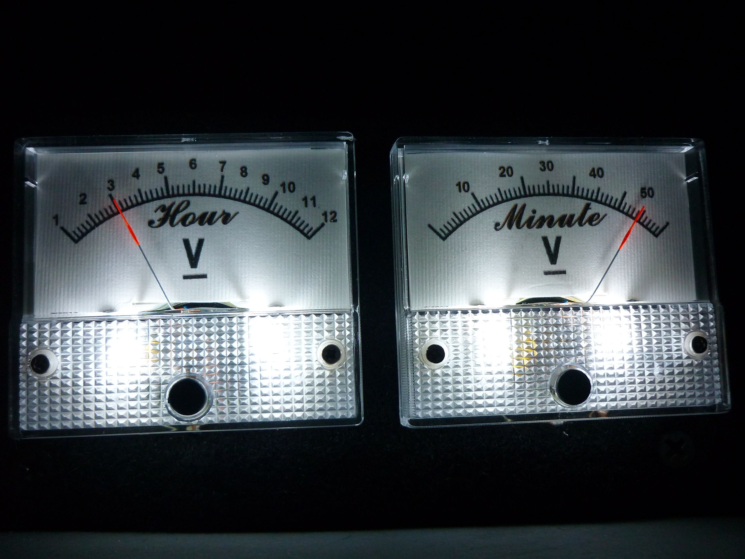 Analog VU Meter and Clock (Arduino Powered) : 7 Steps (with Pictures ...