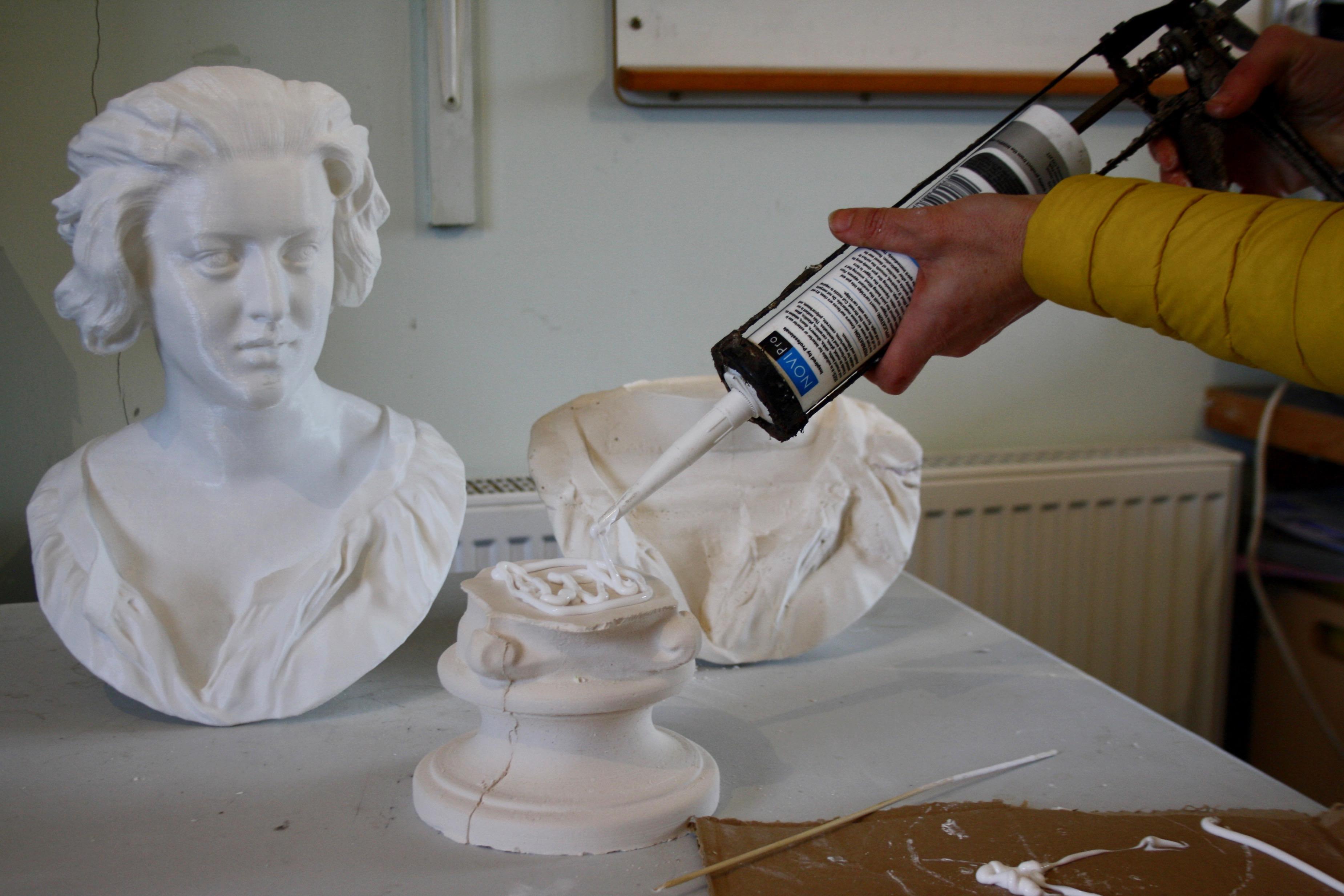 How to Plaster Cast a 3D Printed Sculpture on a Budget : 19 Steps (with ...