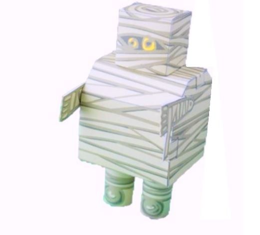 Free Halloween Mummybot Papercraft : 11 Steps (with Pictures ...