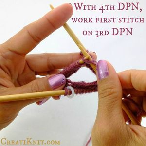 How to Actually KNIT on DPN! : 14 Steps - Instructables