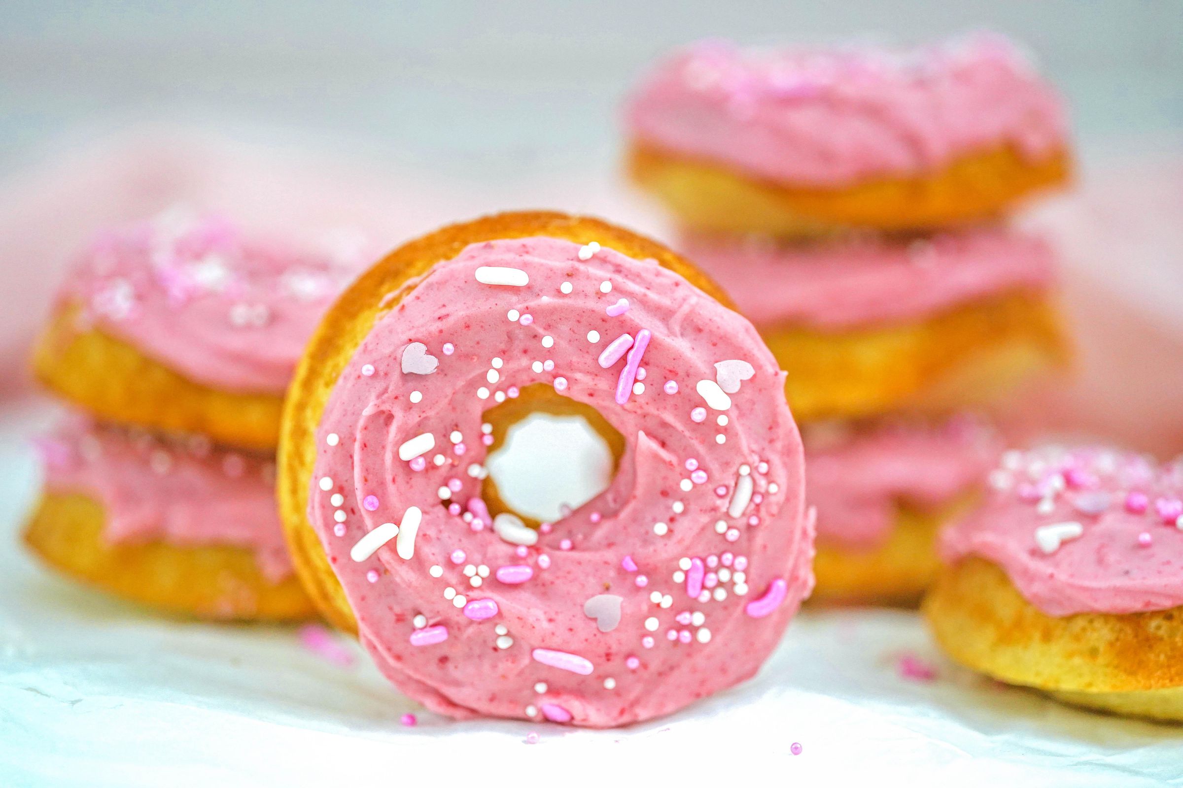 Baked Mini Cake Donuts for Valentine's Day : 5 Steps (with Pictures ...