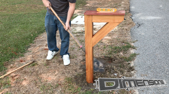 DIY Mailbox Post : 9 Steps (with Pictures) - Instructables