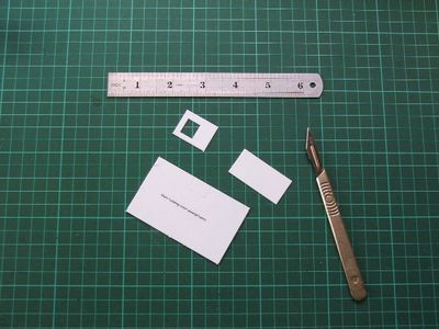 Enhanced Card Kits for Model Railway, Railroad or Diorama : 13 Steps ...