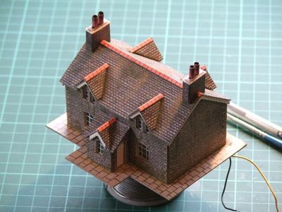 Enhanced Card Kits for Model Railway, Railroad or Diorama : 13 Steps ...