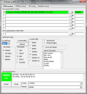 ESP-12F: Flashing AT Firmware : 8 Steps - Instructables