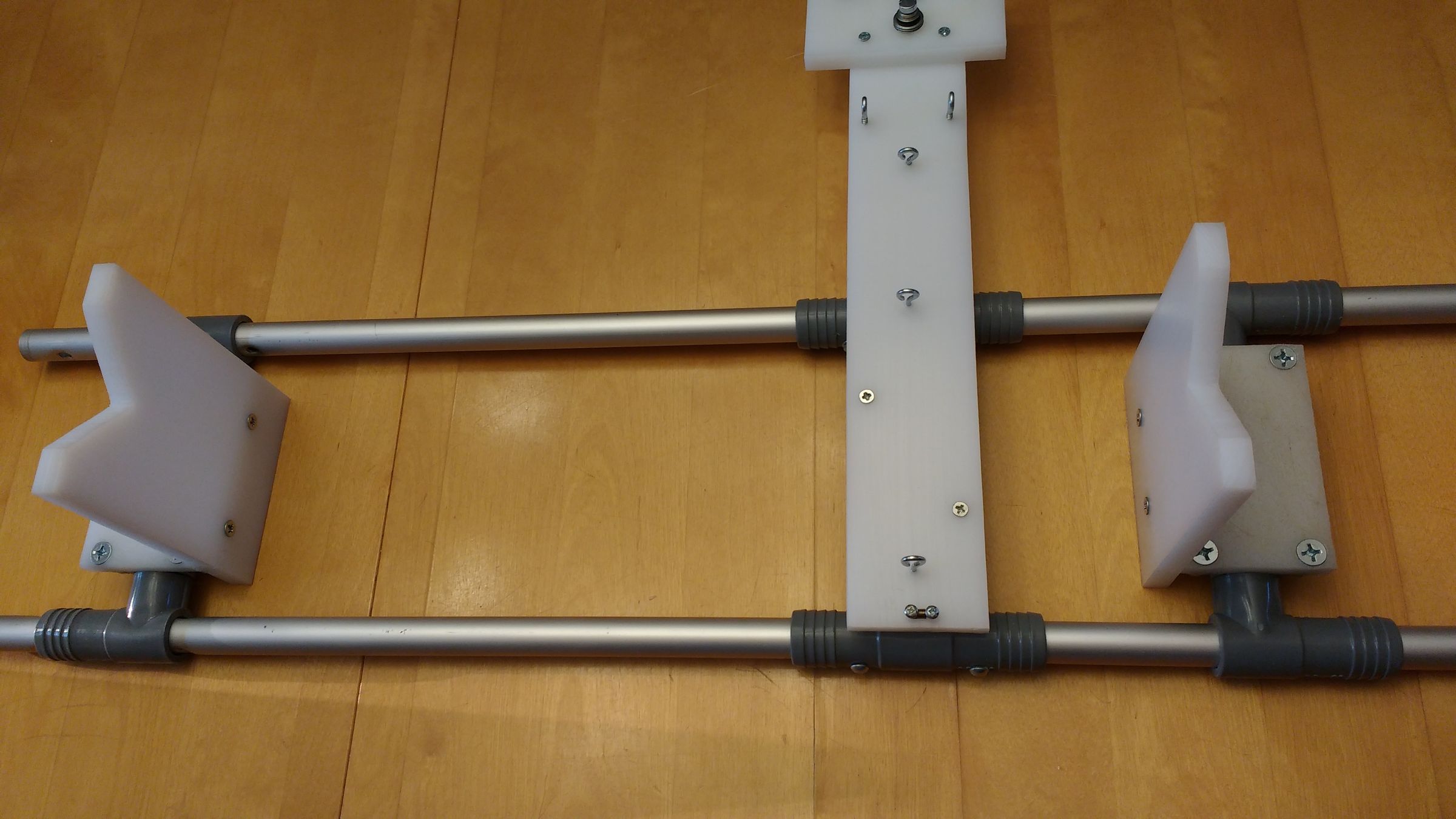 Fishing Rod Wrapping Jig Made From Crutches & HDPE Cutting Board : 8 ...