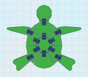 Articulated Turtle Fidget Toy : 9 Steps (with Pictures) - Instructables