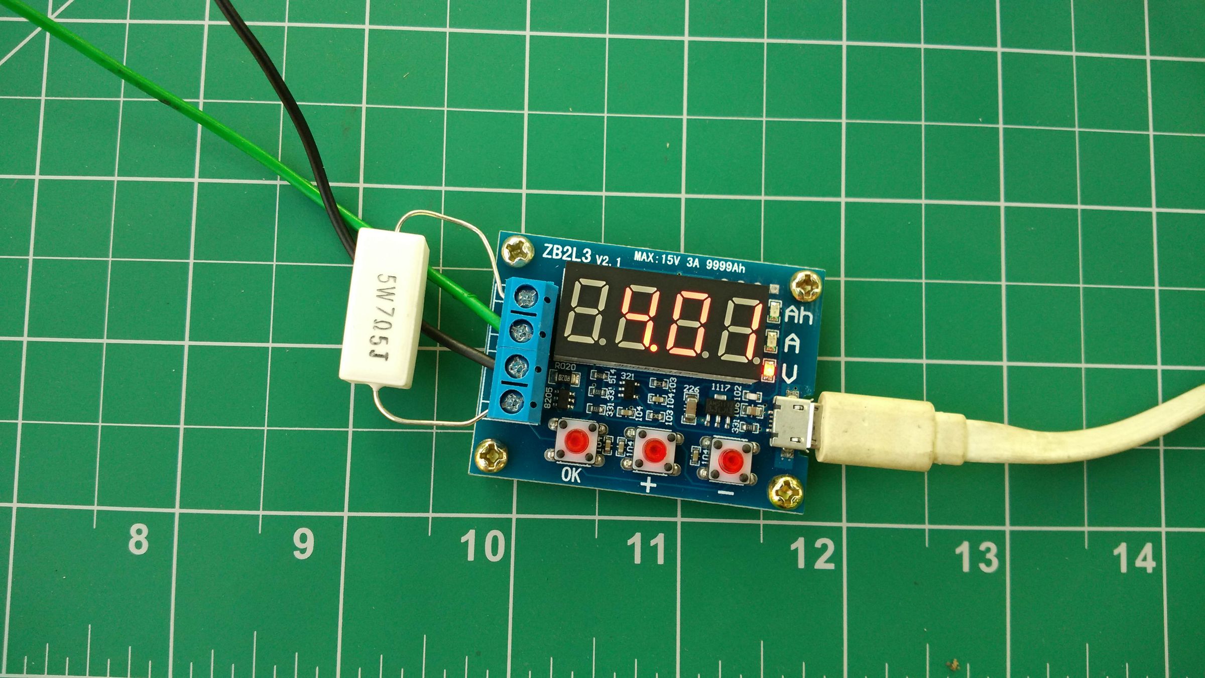 Lithium Battery Capacity Tester : 5 Steps (with Pictures) - Instructables
