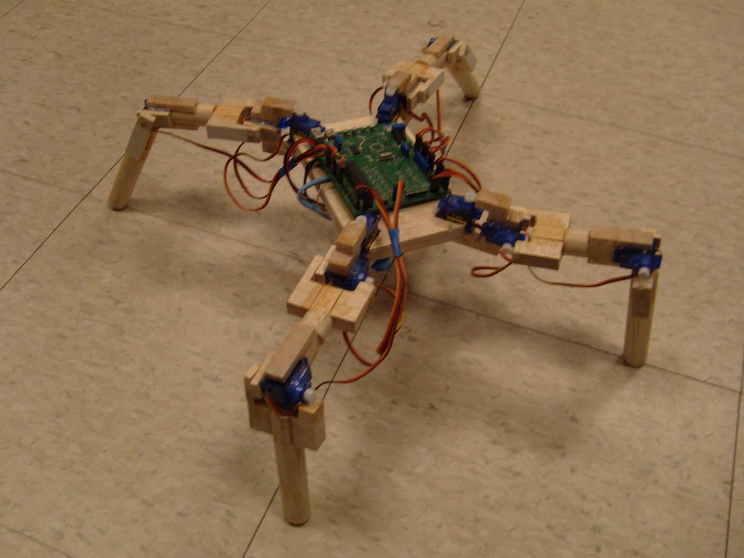 Arduino Based Four Legged Robot : 6 Steps (with Pictures) - Instructables