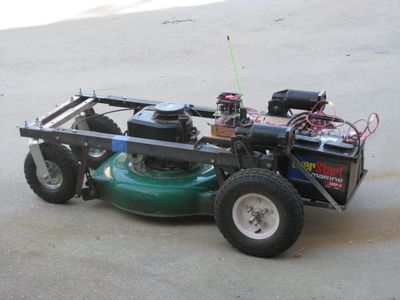 Arduino R/C Lawnmower (painted) : 11 Steps (with Pictures) - Instructables