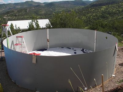 How to Build a 6000 Gallon Water Tank : 11 Steps (with Pictures ...