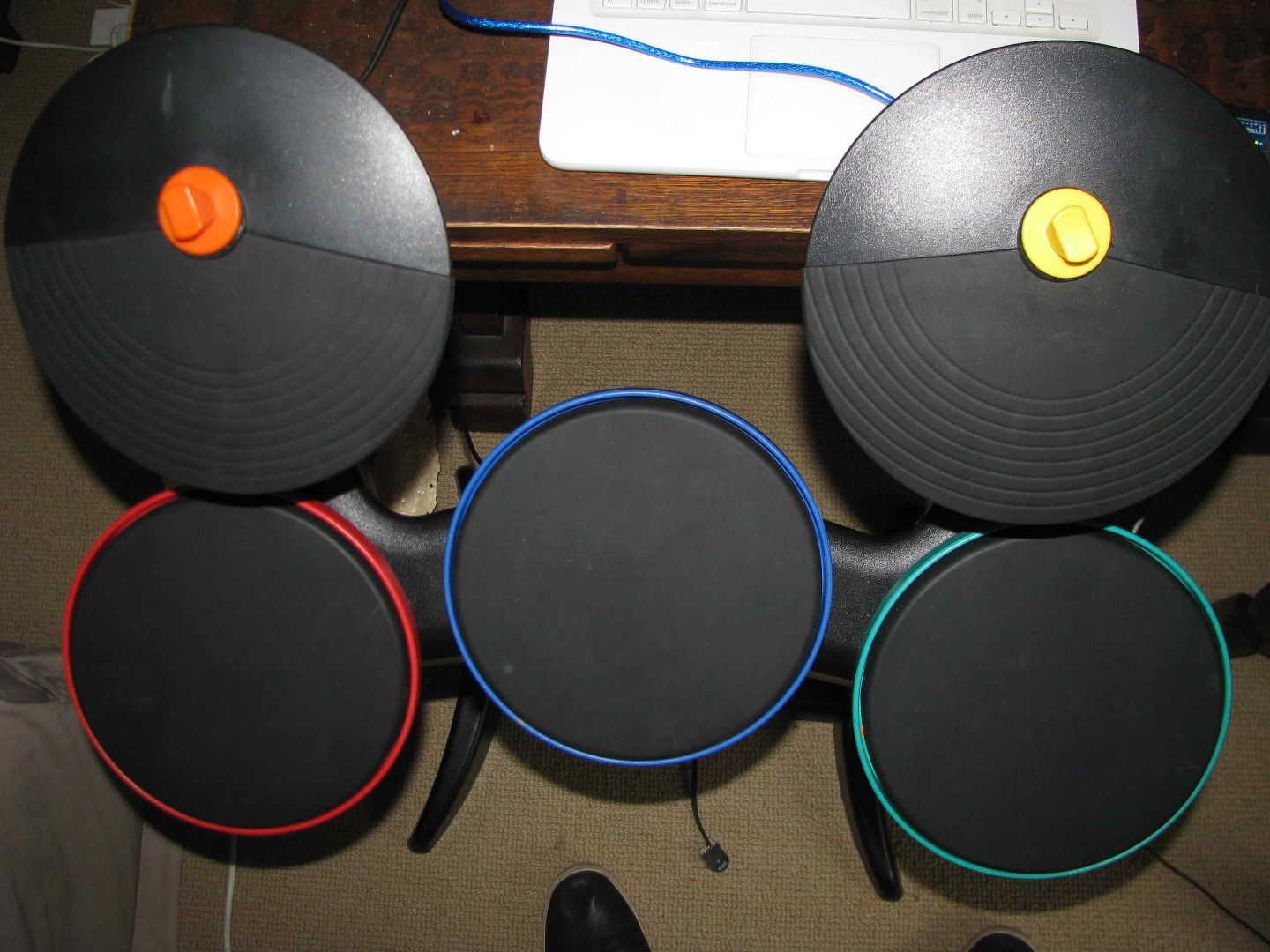 Standalone Electronic Drumkit From Wii Band Hero Kit : 3 Steps ...