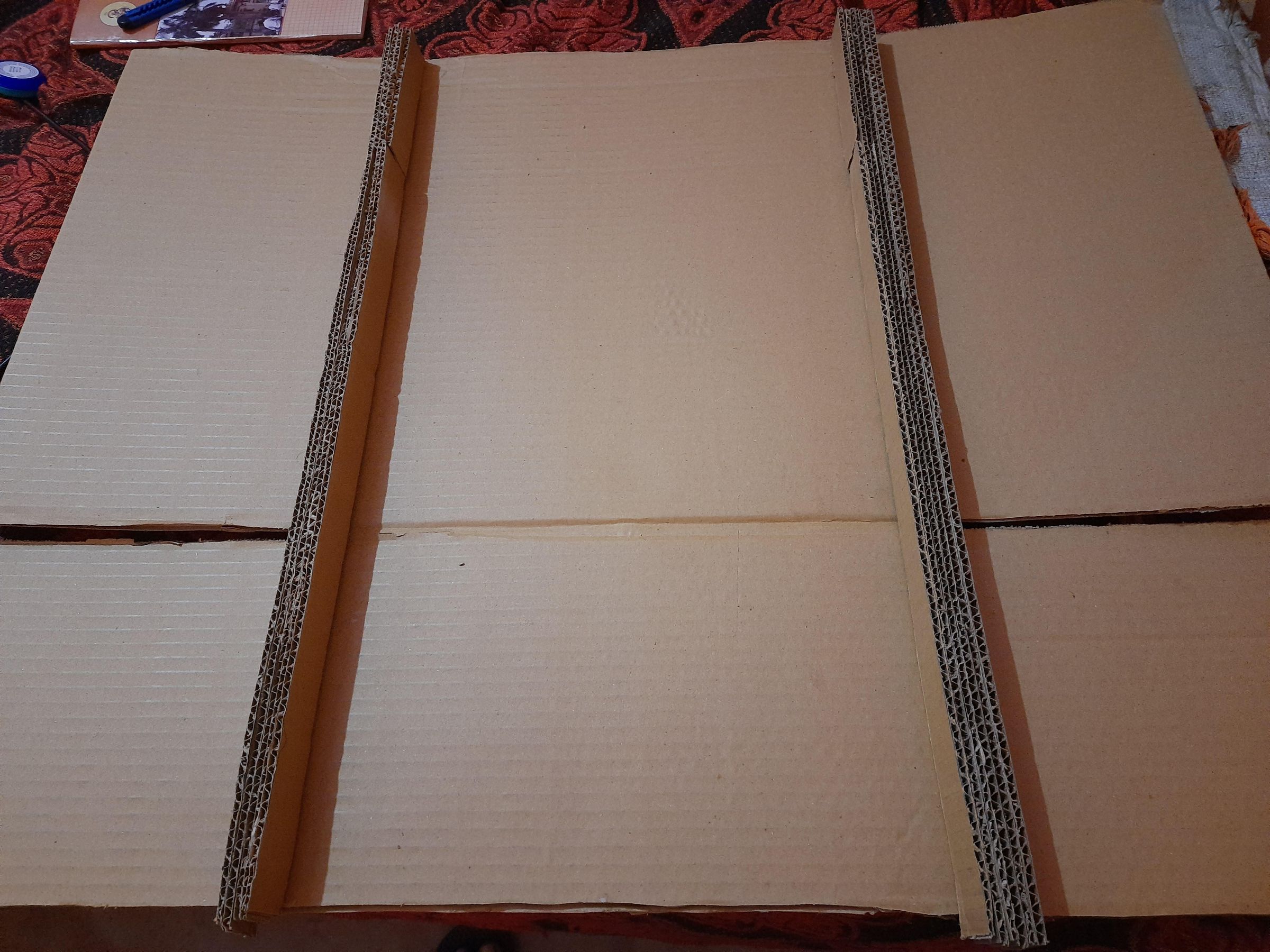Portable Cardboard Laptop/Study Table : 3 Steps (with Pictures ...