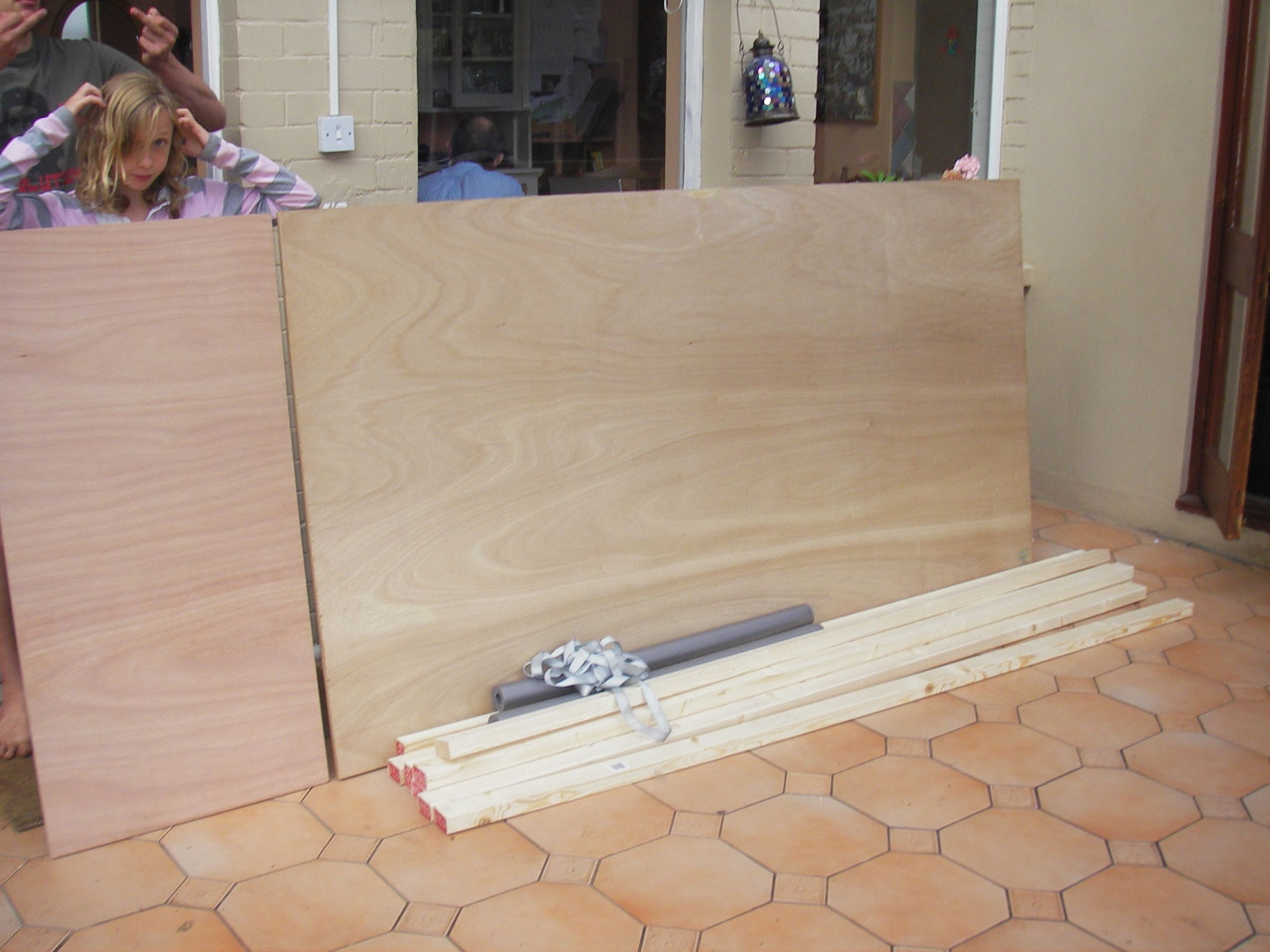 Build a Climbing Wall at Home With an Adjustable Overhang : 6 Steps ...