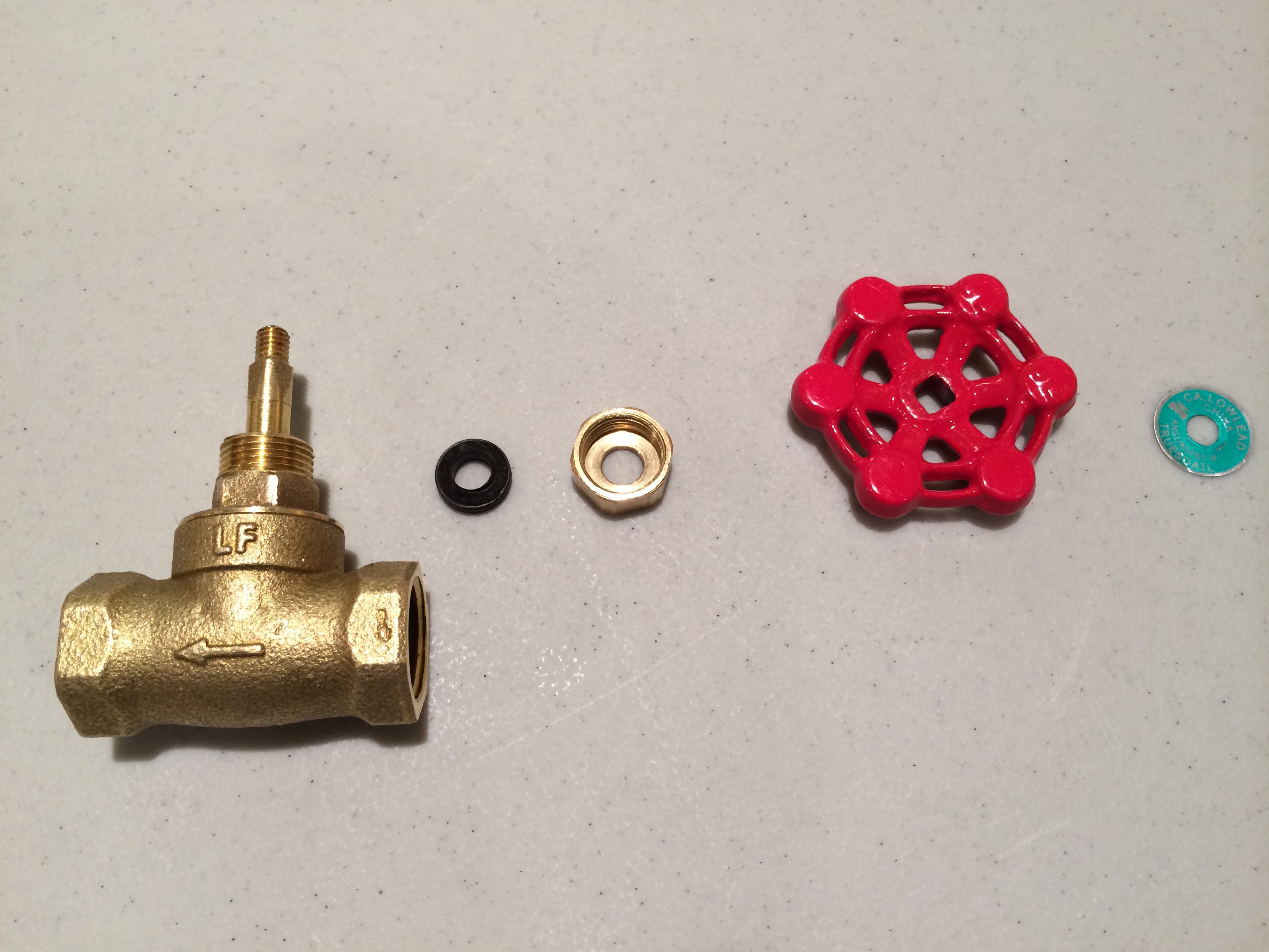 Water Valve Light Switch for a Pipe Lamp : 9 Steps (with Pictures ...