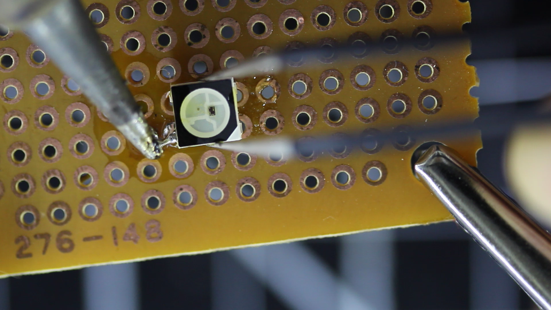 Using Perfboard | Soldering Basics : 14 Steps (with Pictures ...