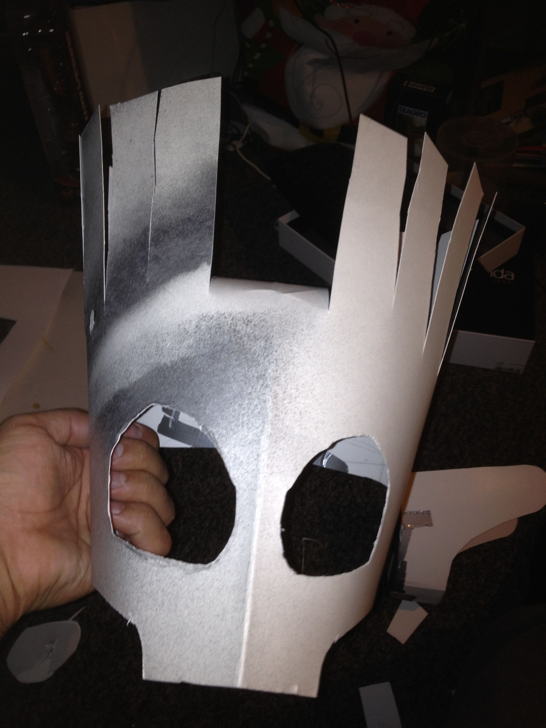 How to Make a Scary Scarecrow Mask (With Moveable Jaw) : 7 Steps (with ...