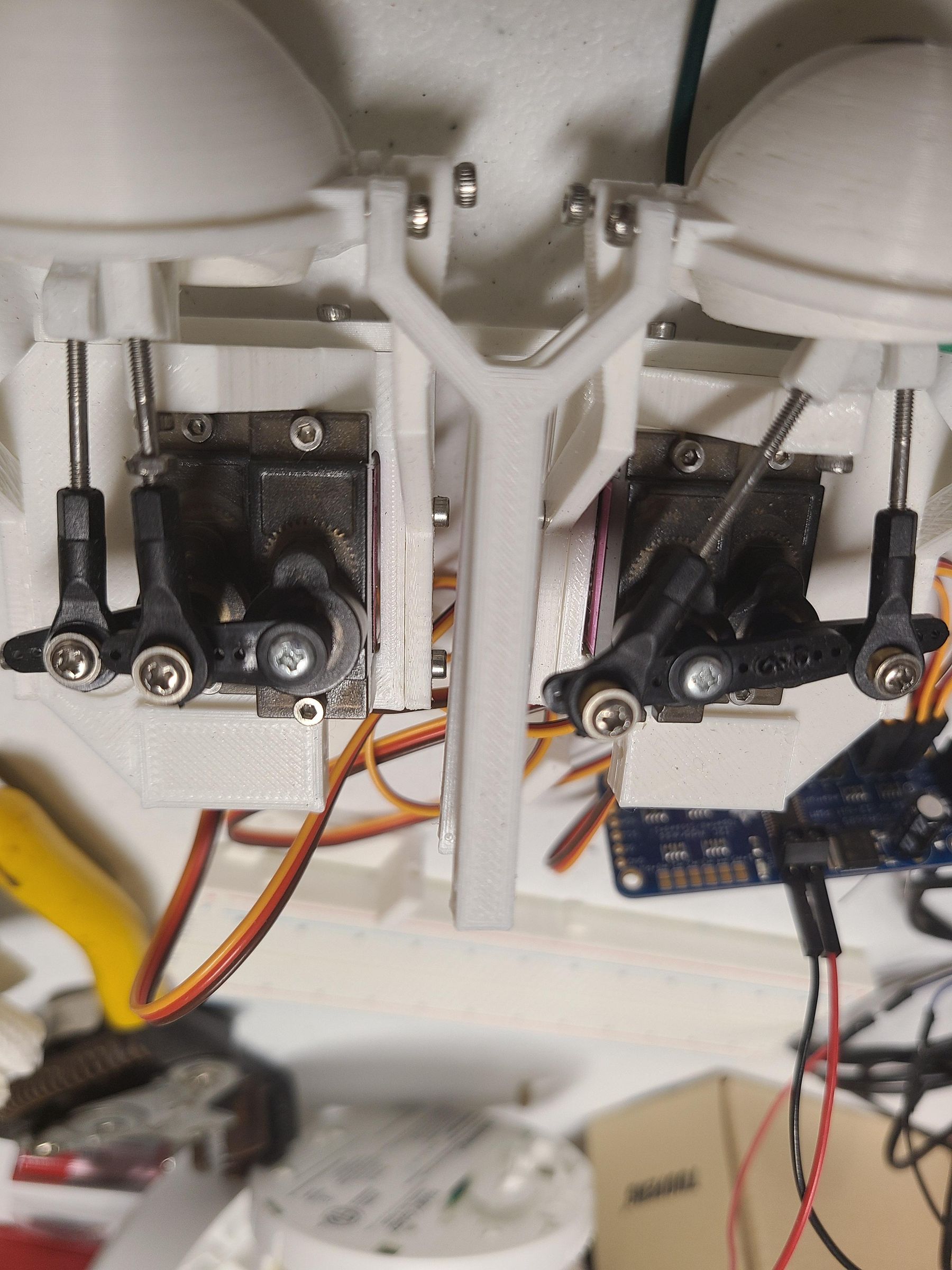 DIY Compact 3D Printed Animatronic Eye Mechanism : 4 Steps (with ...