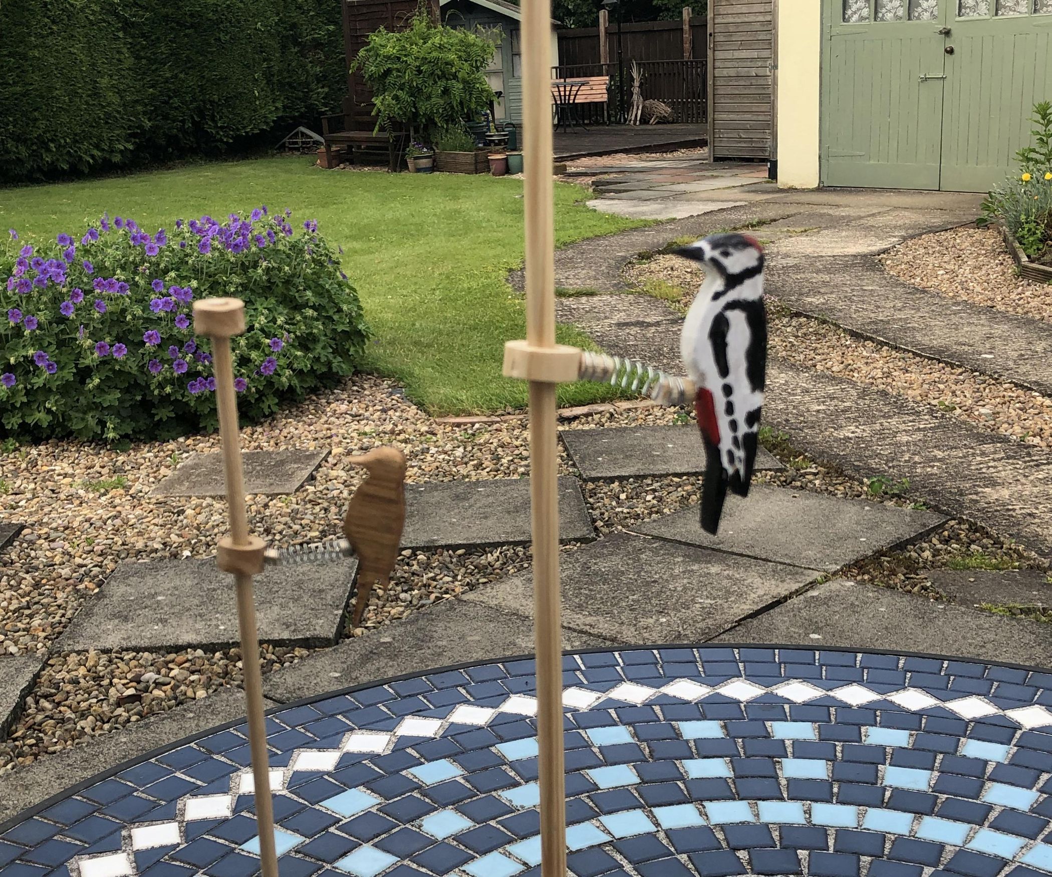Woodpecker on a Pole(Updated) : 3 Steps (with Pictures) - Instructables