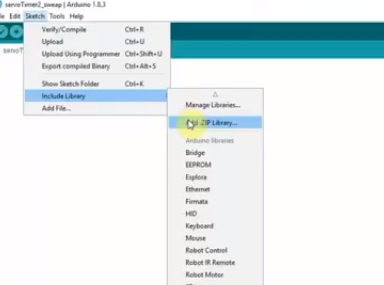 Use of ServoTimer2 and Servo Sweep. : 5 Steps - Instructables