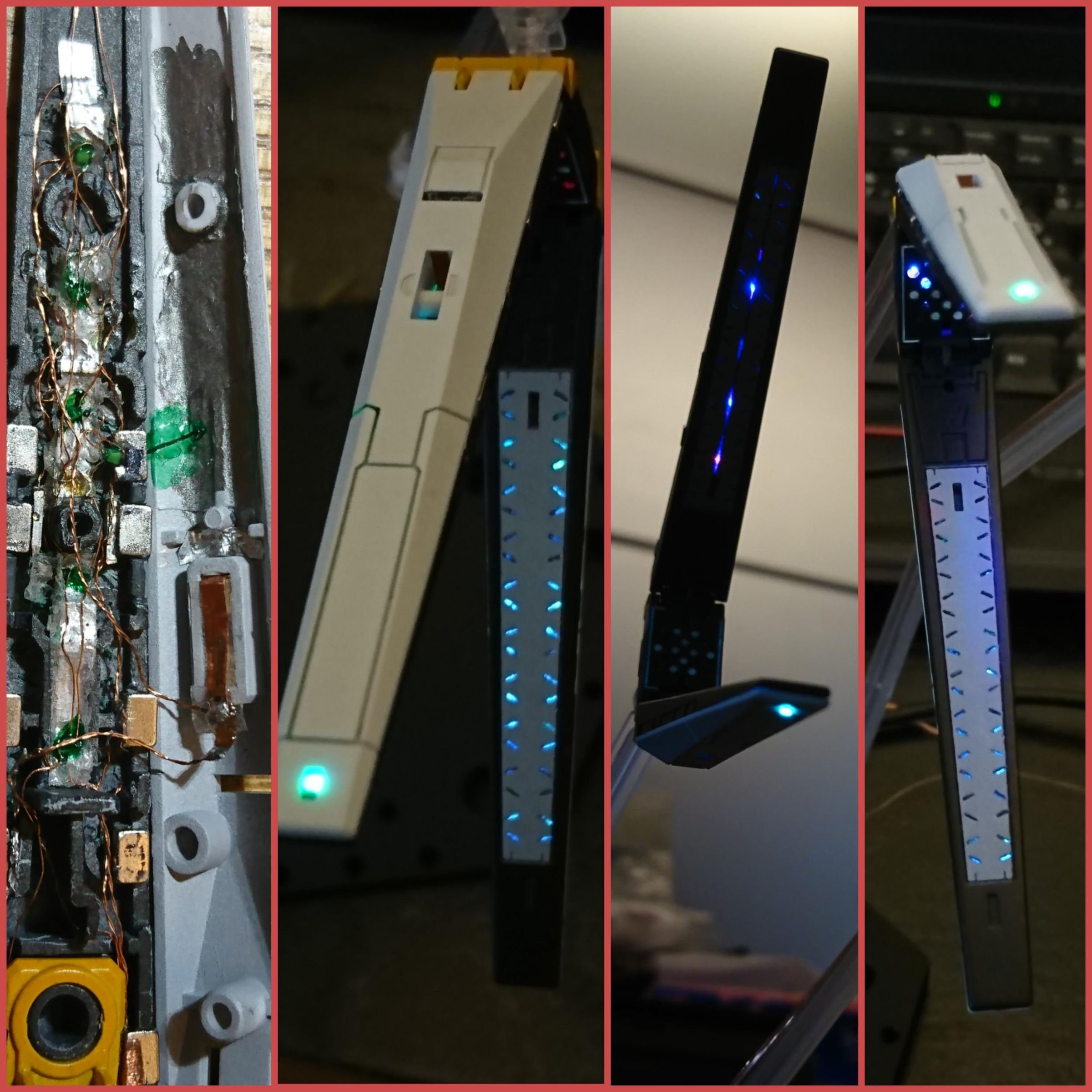 RG 1/144 Nu Gundam Rainbow LED : 7 Steps (with Pictures) - Instructables