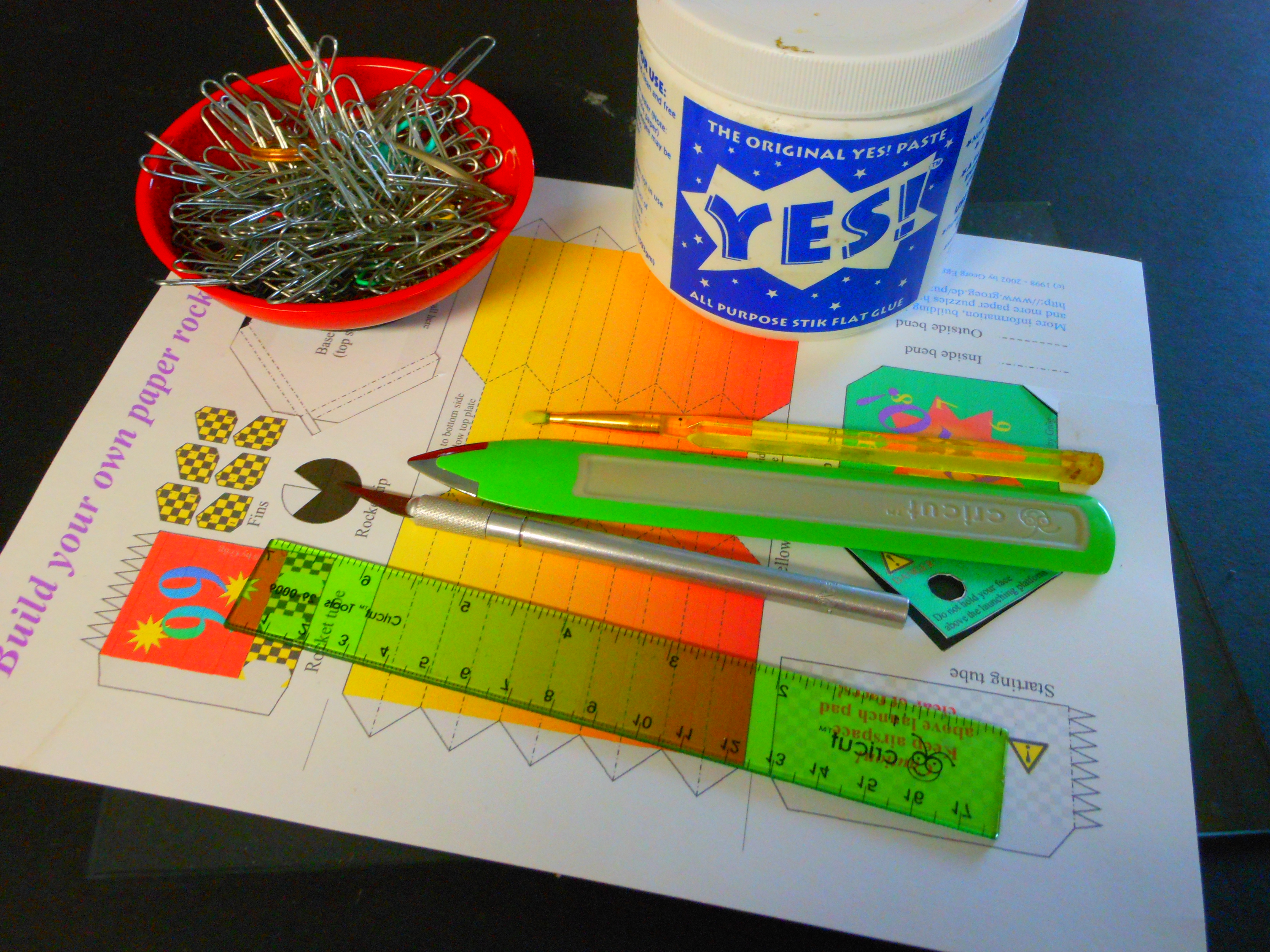 Build a Paper Rocket and Paper Launcher : 27 Steps (with Pictures ...