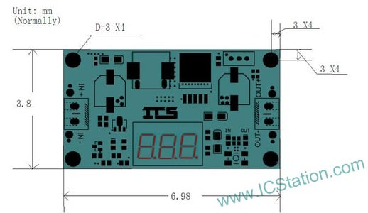 The Introduction of XL6009 Step-up Power Module DC-DC Converter : 4 ...