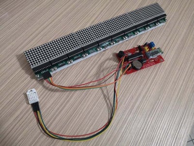 BT LED Matrix Display - 80x8 Px Arduino Based : 5 Steps (with Pictures) - Instructables