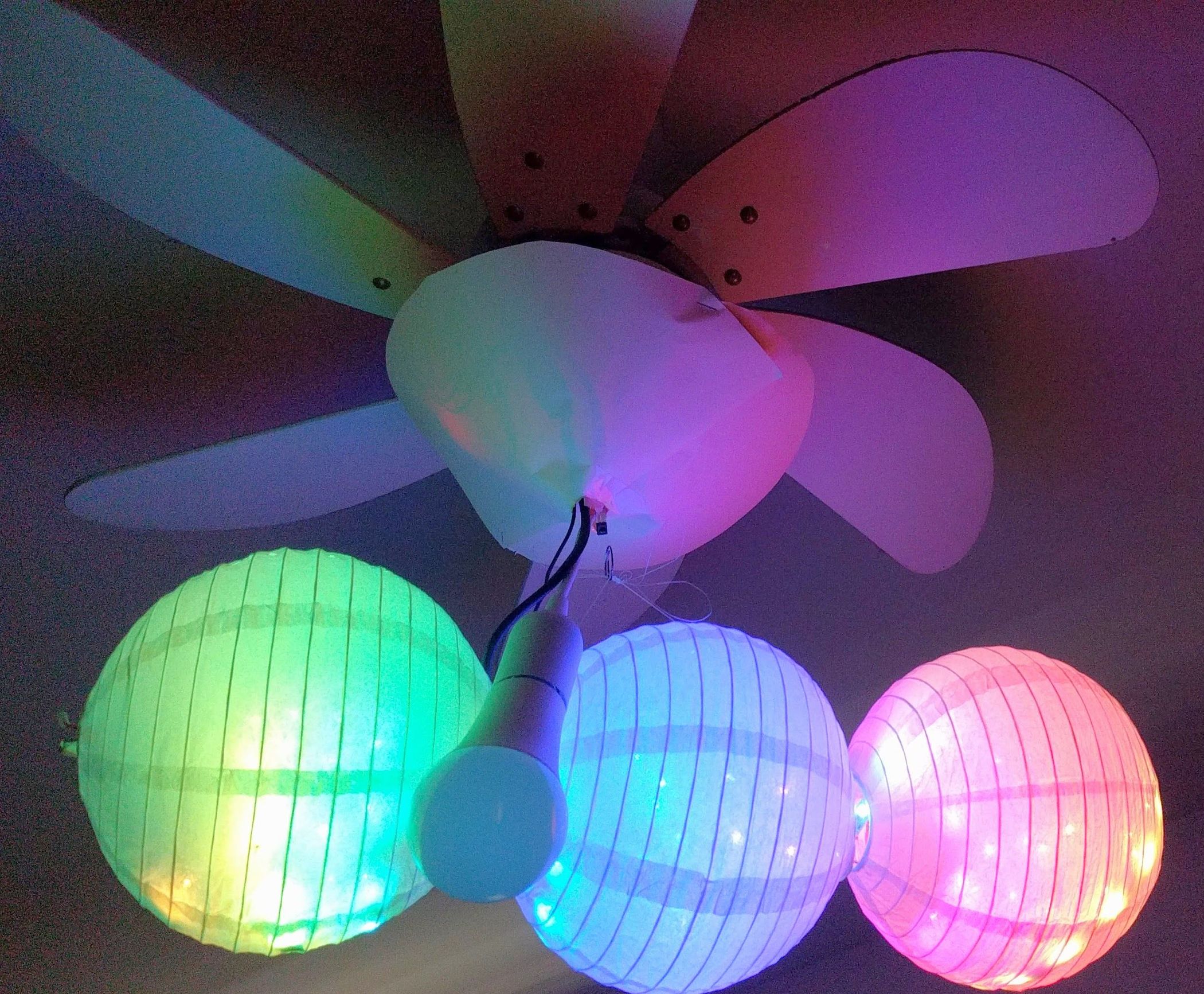 Remote-controlled Animating LED Room Lamp : 5 Steps (with Pictures ...