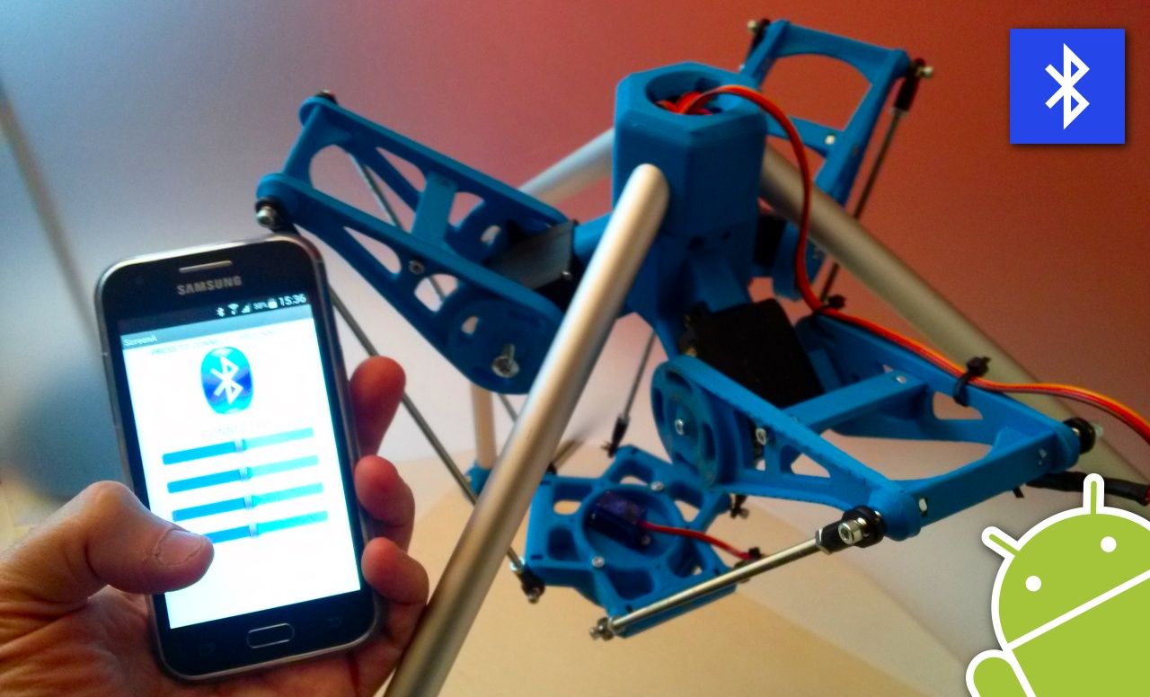 Android APP to Control a 3DPrinted Robot - Instructables