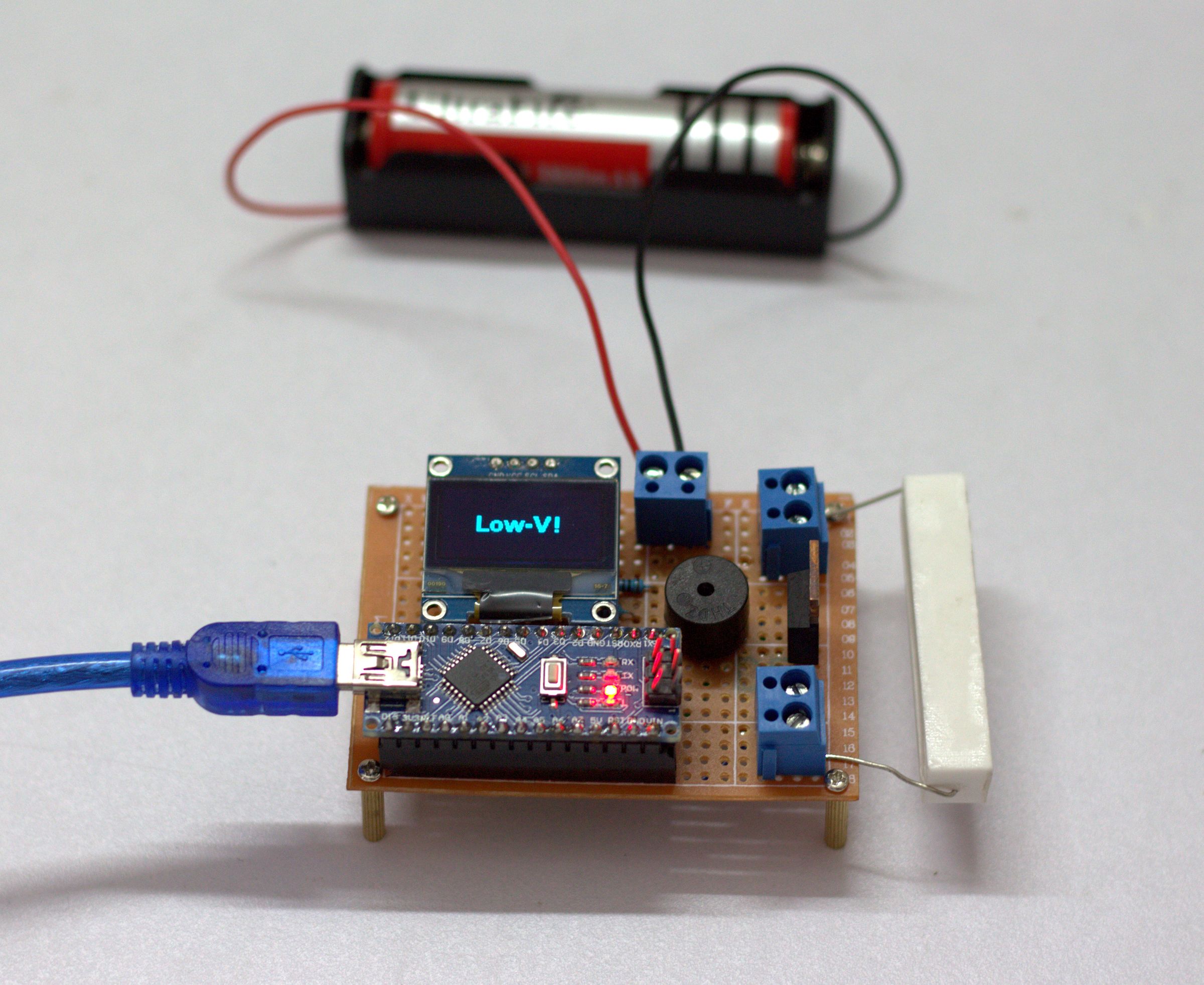 DIY Arduino Battery Capacity Tester - V1.0 : 12 Steps (with Pictures ...