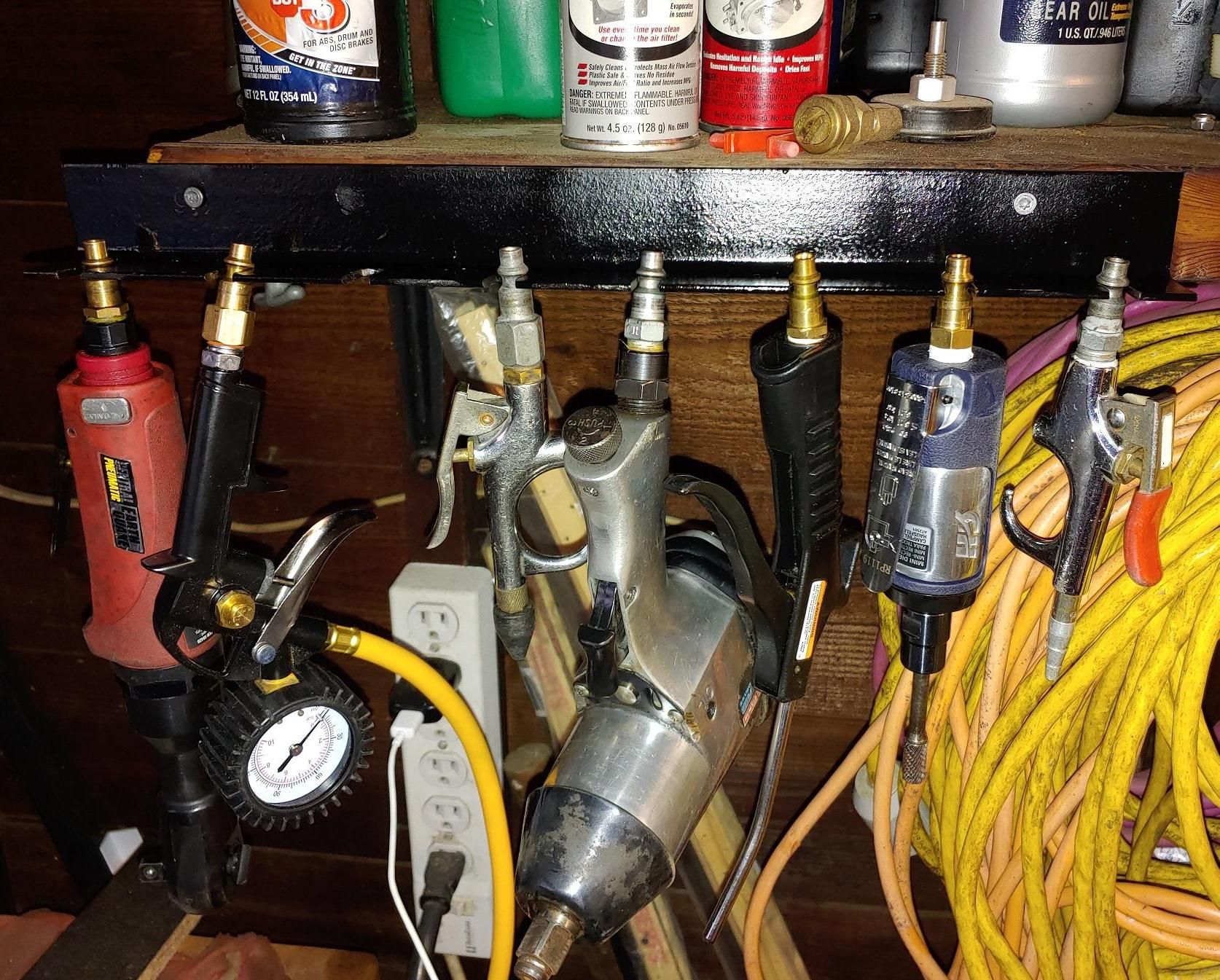 Pneumatic / Air Tool Holder : 3 Steps (with Pictures) - Instructables