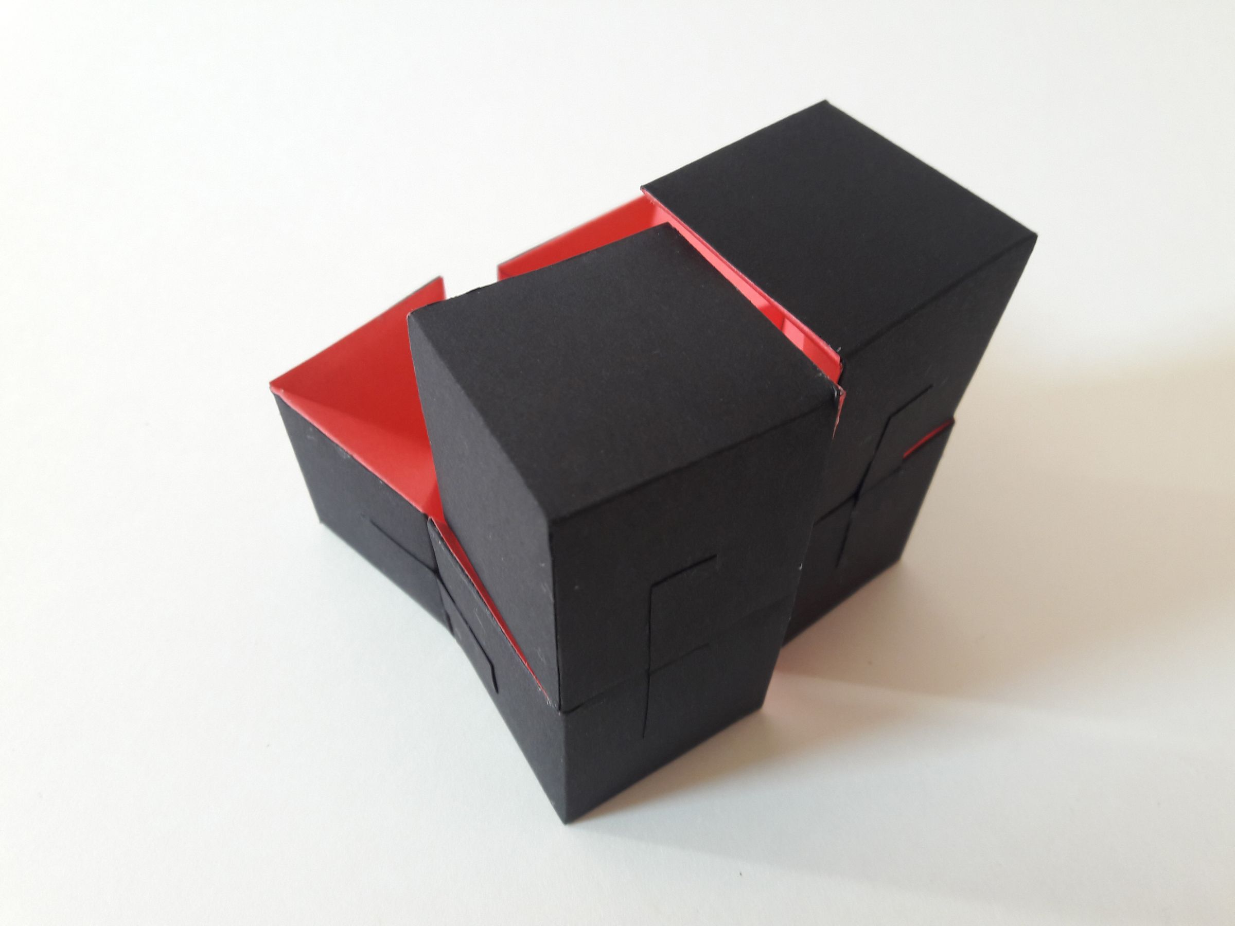 Make a Paper Transforming Geode Cube - Design and Template : 7 Steps ...