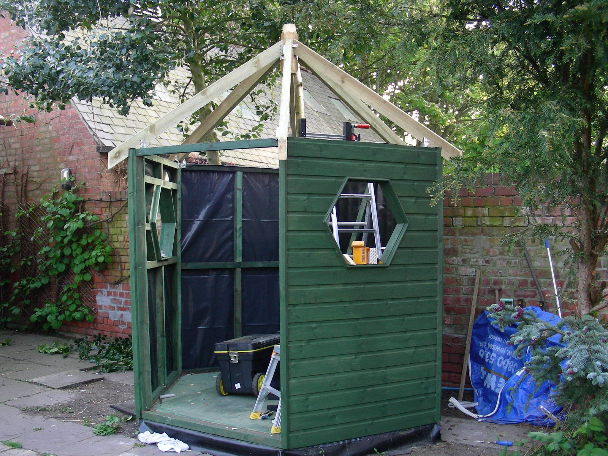 Hexagonal Garden Shed : 9 Steps (with Pictures) - Instructables