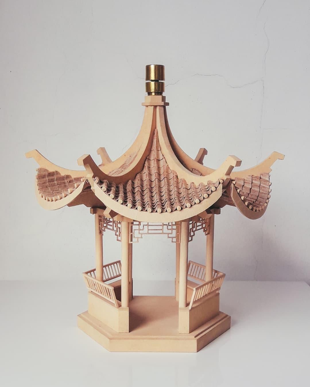 Ancient Chinese Pavilion From Cardboard : 9 Steps (with Pictures ...